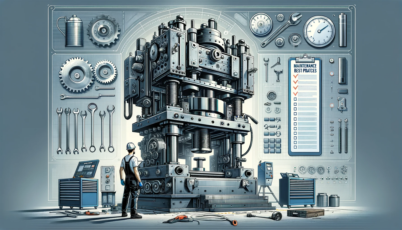 Maintenance Best Practices for Hydraulic Presses - STANDARD Machine Tools